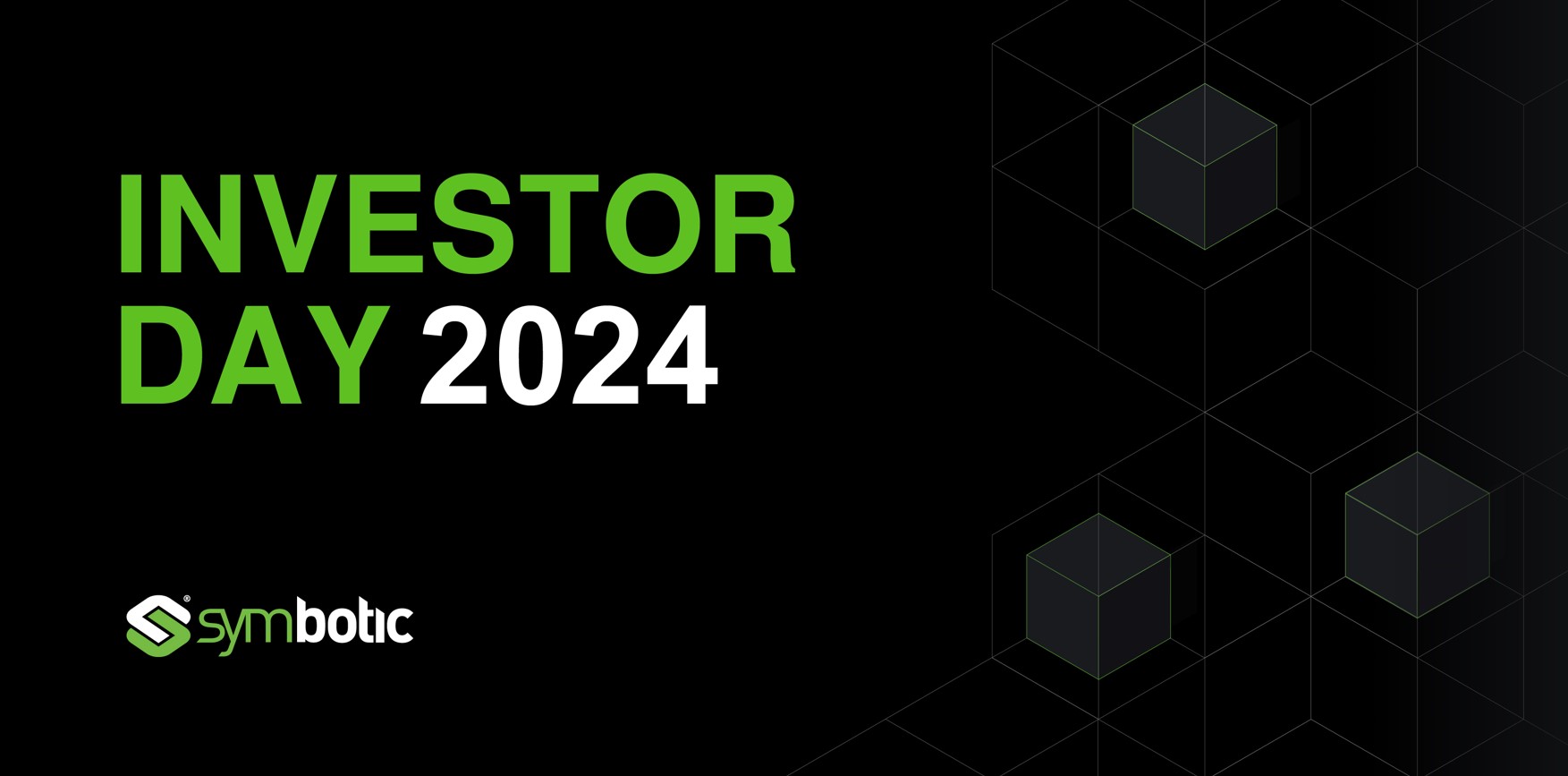 Investor Day 2024 Webcast | Symbotic